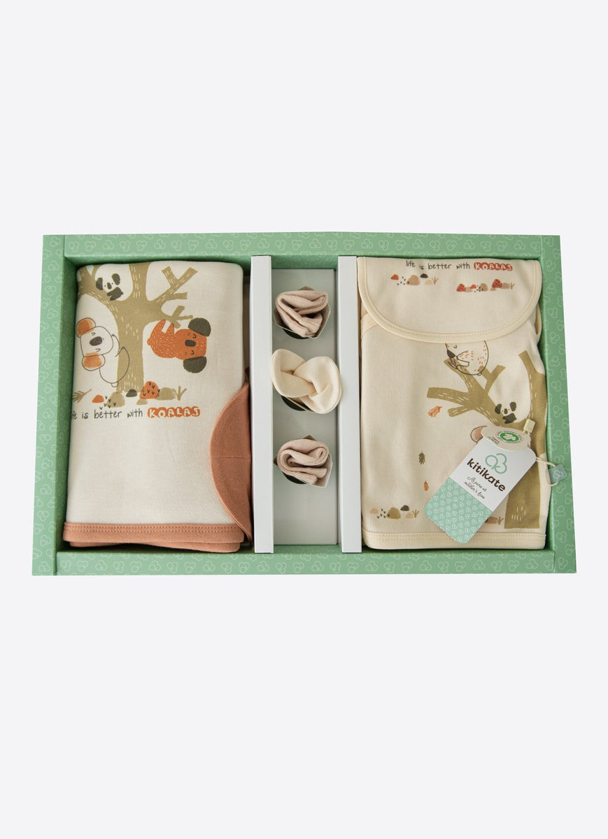 kitikate Organic Koala Life 10-Piece Newborn Set - S16631 – kitikate.uk