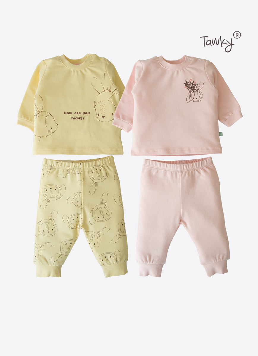 kitikate Organic Tawky 4 -Piece Set - S10189 – kitikate.uk