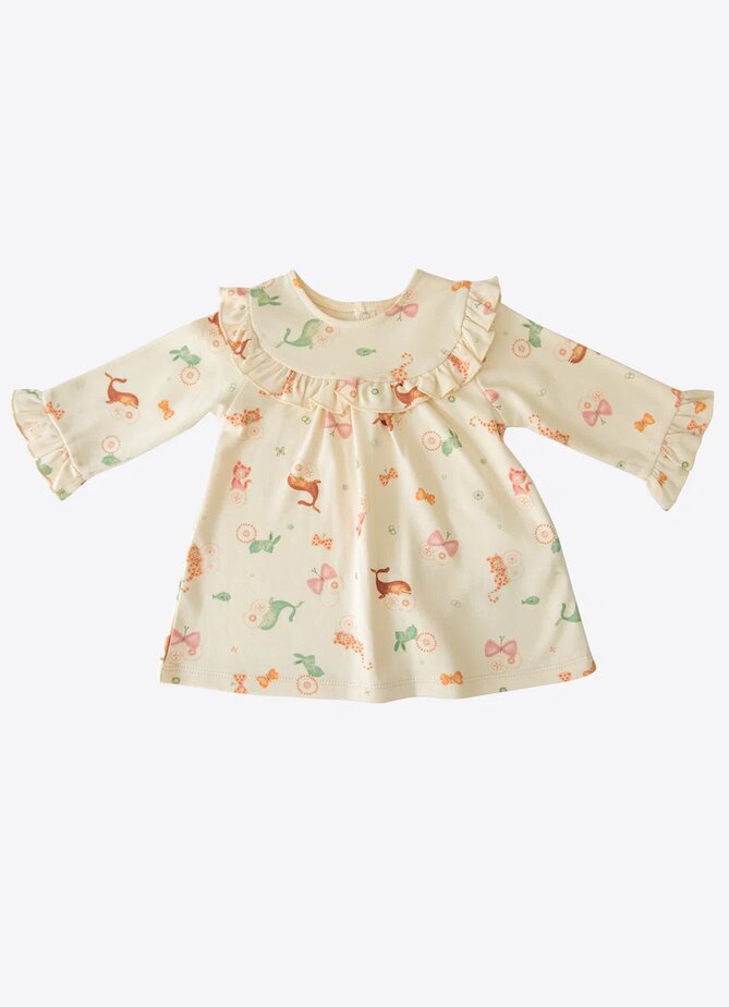 kitikate Organic Fiona Dress - S14910 – kitikate.uk